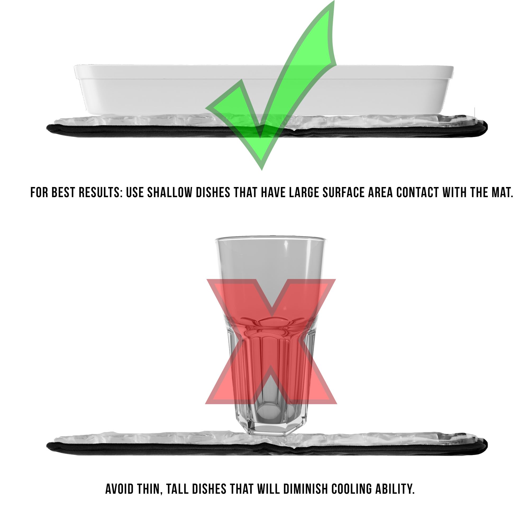 FlexiFreeze Party Mat Chiller - Food Cooling Buffet Cooler For Cold ...