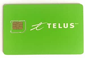 MICRO sized New Telus Sim Card 3G 4G LTE prepaid postpaid Ready to ...