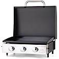 Amazon.com: MFSTUDIO 22 Inch Flat Top Grill with Ceramic Coated Cast ...