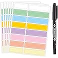 Amazon.com : Assorted Colors Waterproof Removable Labels - 400PCS with ...