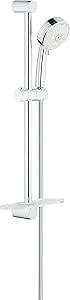 Grohe 27577002 Tempesta Cosmopolitan 100 4 Spray Shower Rail Set ...