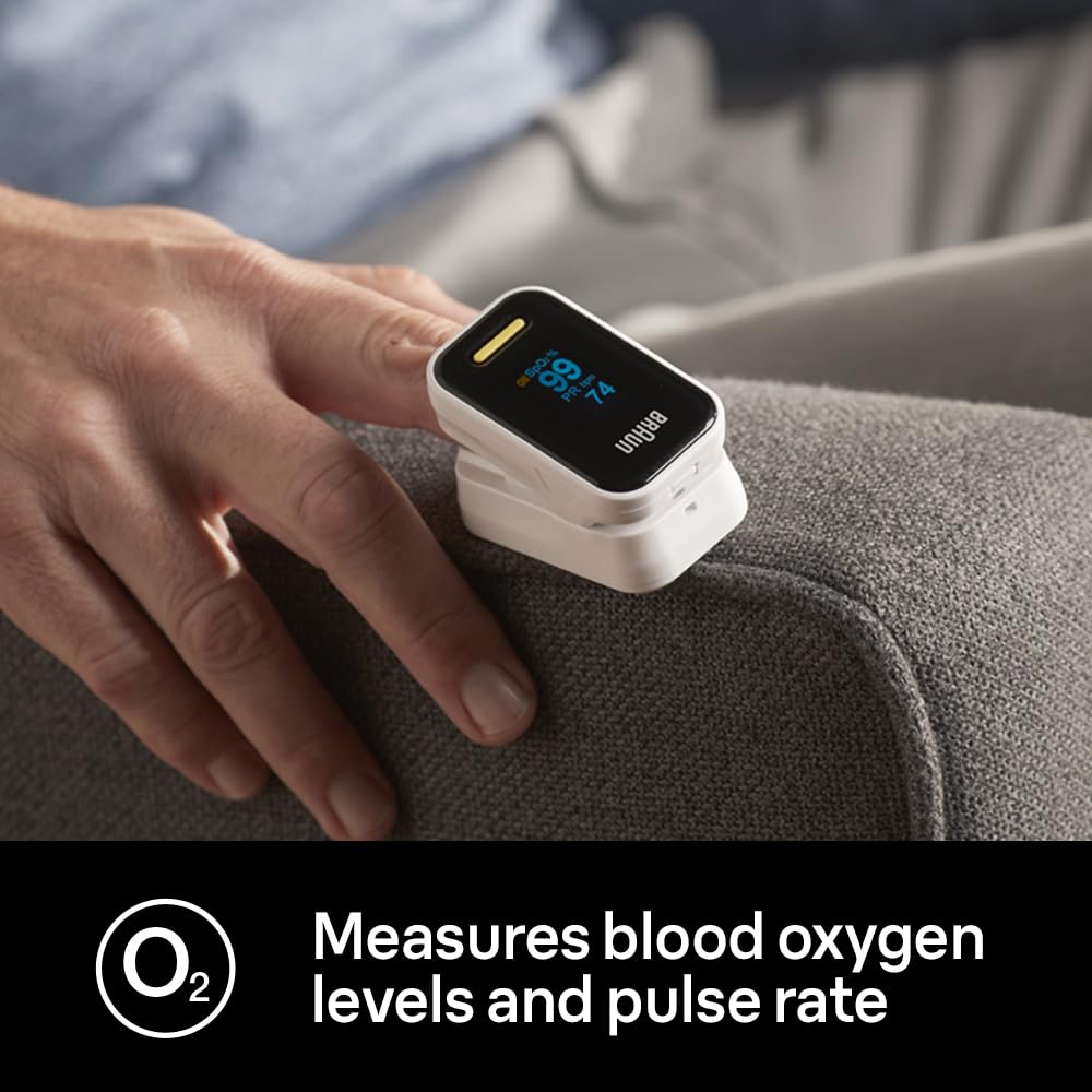 Mua Braun Pulse Oximeter 1 - Accurate Blood Oxygen Finger Monitor ...