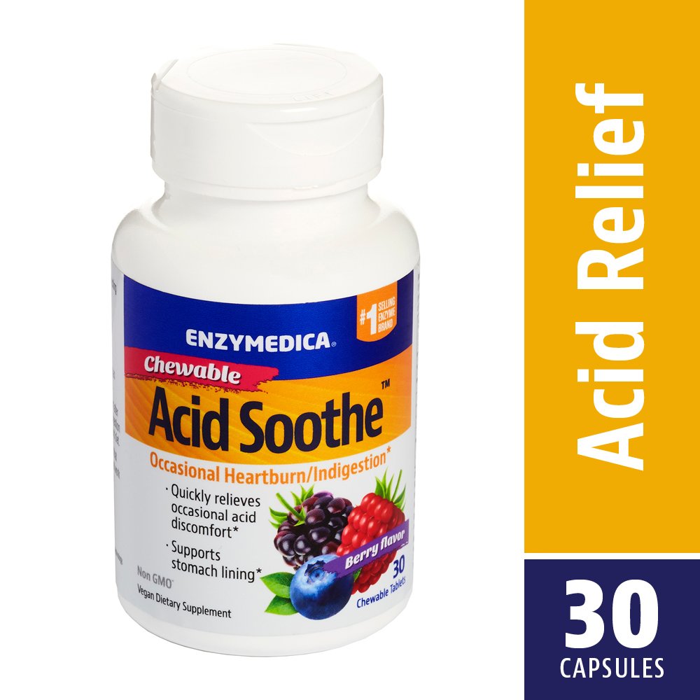 Amazon.com: Enzymedica - Acid Soothe, Assists with Acid Reflux ...