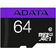 Amazon.com: ADATA Premier 256GB MicroSDHC/SDXC UHS-I Class 10 V10 A1 Memory Card with Adapter ...