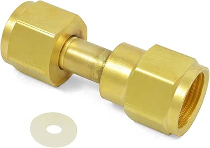 CGA-320 to CGA-580 Adapter # 806 CO2 Carbon Dioxide Bottle to Argon ...