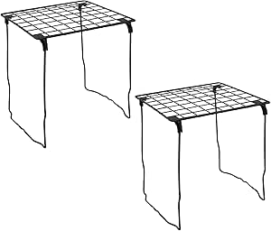 Amazon.com: 2 Pcs Locker Shelf, 12" Stackable Locker Shelves for School ...