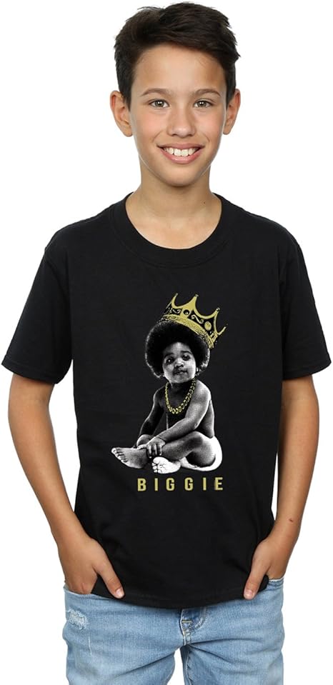 Amazon.com: Notorious BIG Boys Baby Crown T-Shirt: Clothing