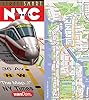 StreetSmart NYC Transit Map by VanDam-Laminated pocket size Transit map ...