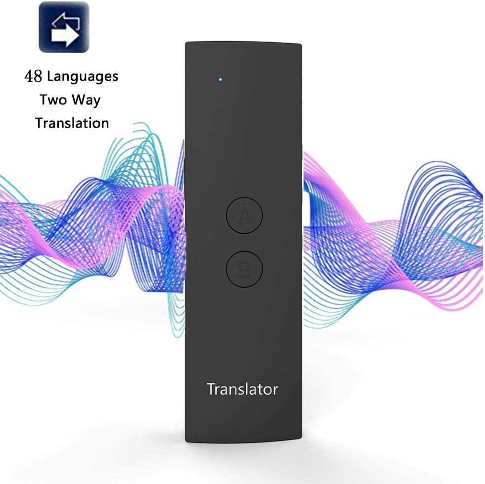 Volwco Smart Language Translator Device, Real Time Two-Way Voice Translation Device Portable ...
