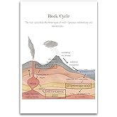 Amazon.com: The Rock Cycle Poster - Classroom Therapy Educational ...