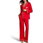 Victoria's Secret Flannel Long Pajama Set at Amazon Women’s Clothing store