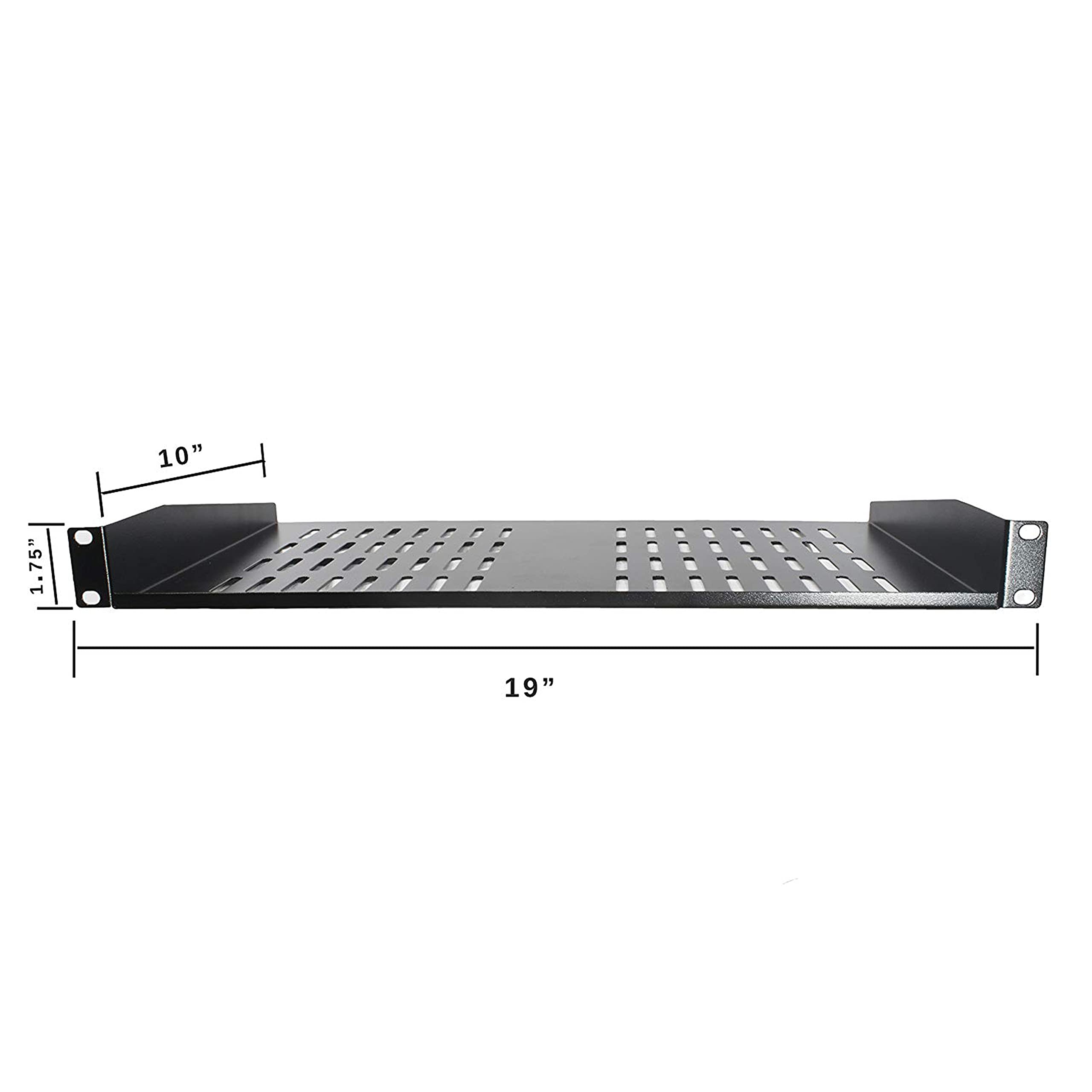Home Rack Shelf - Universal Cantilever Vented 1U Rack Tray For 19 ...