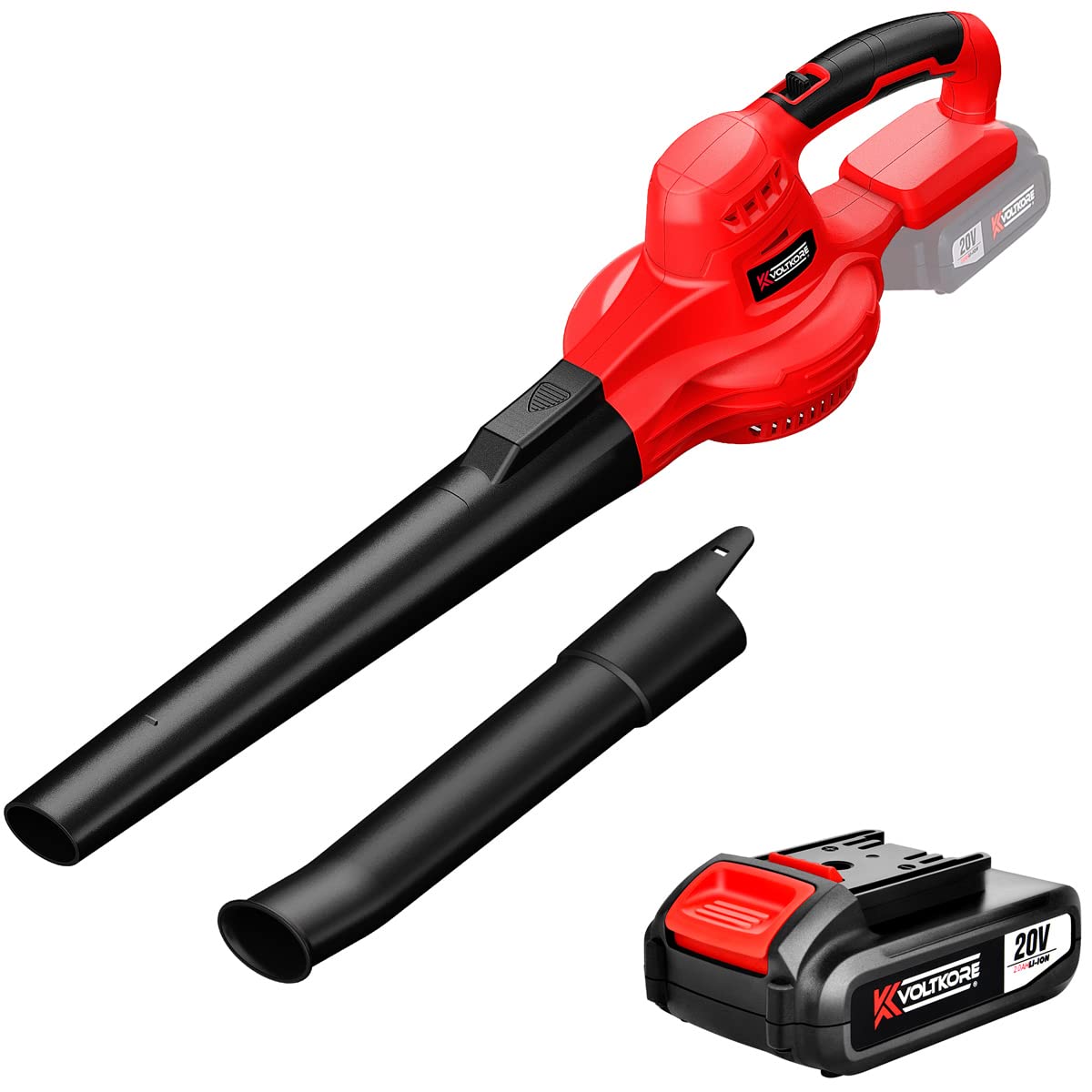 Mua Cordless Leaf Blower, 20V Powerful Motor Blower - VOLTKORE Electric ...
