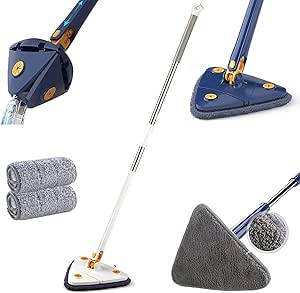 Rotatable Adjustable Cleaning Mop - New Triangle Cleaning Mop with ...