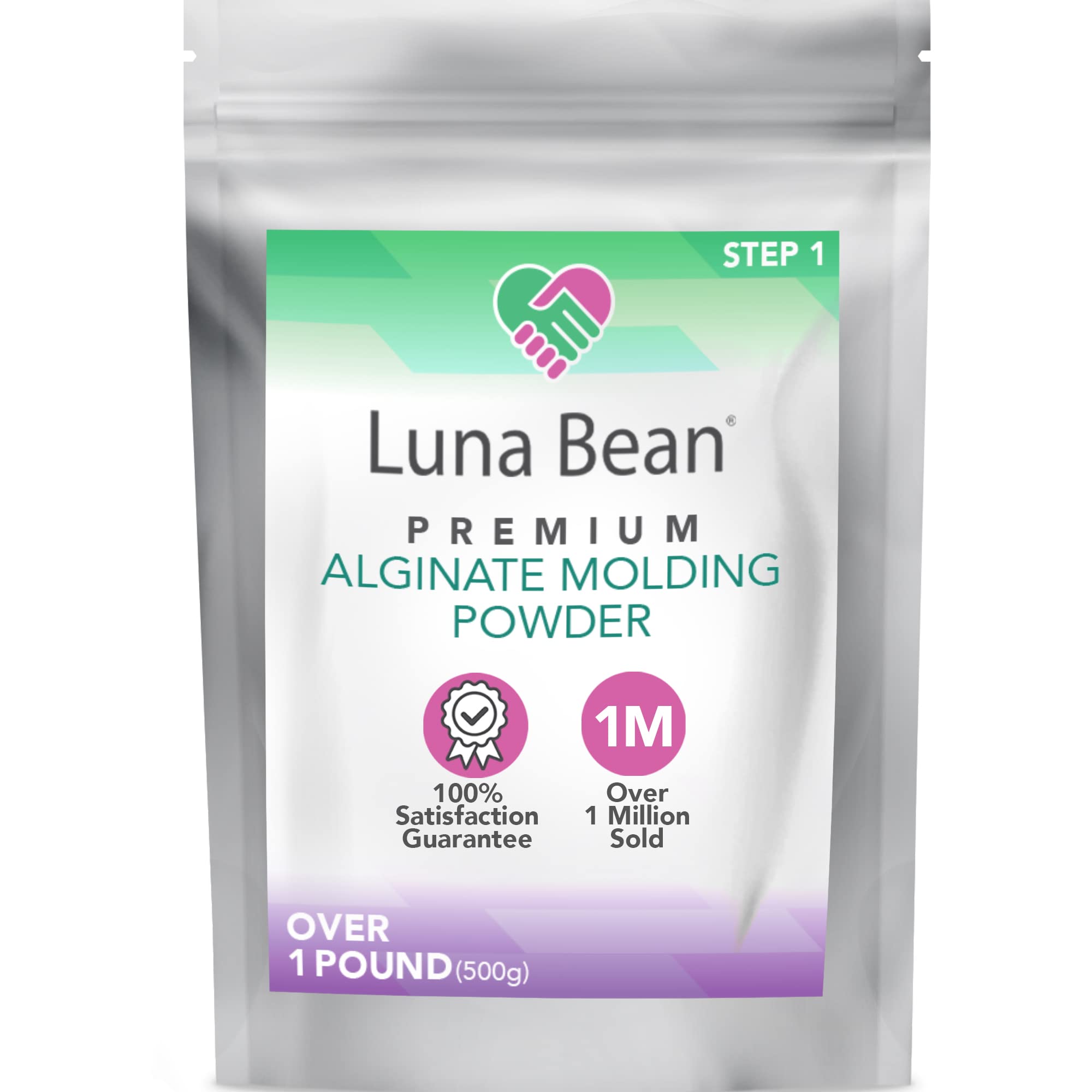 Mua Luna Bean Alginate Molding Powder Refill for Hand Casting Kit - Non ...