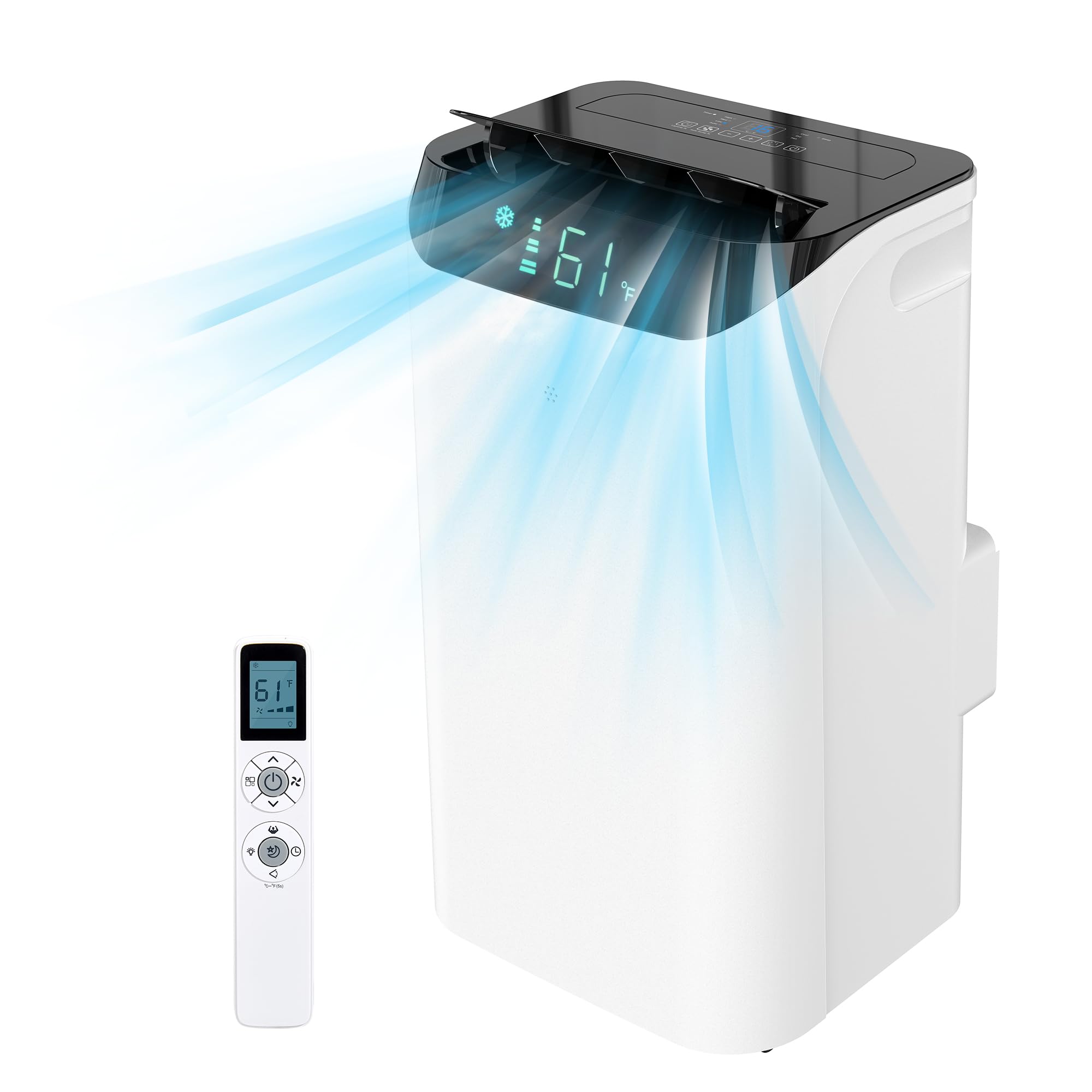 Oscillating Air Cooler With Remote XAMATTS Portable Mini Air ...