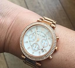 Michael Kors MK5491 39mm Gold Plated Stainless Steel Case Gold Plated ...