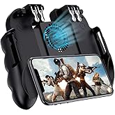 Amazon.com: 4 Trigger Mobile Game Controller with Cooling Fan for PUBG ...
