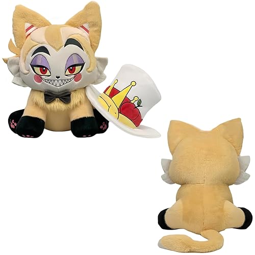 Wrohasil New Hazbin Hotel Plush Lucifer, 11 Inch Helluva Boss Plushies ...