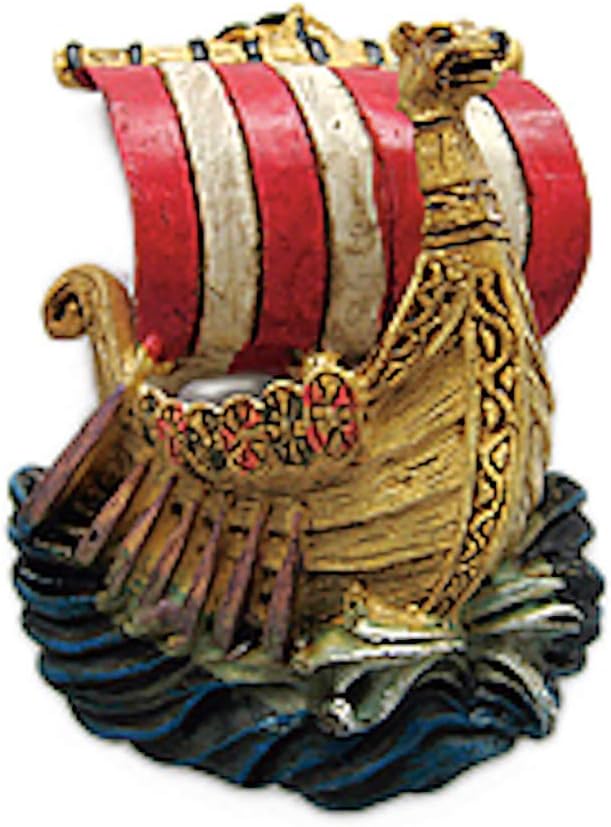 Amazon.com: Vikings Ship Gift Magnet (2.75"): Refrigerator Magnets ...