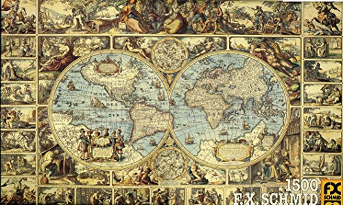 Old World Map Jigsaw Puzzle | Jigsaw Puzzles For Adults