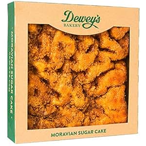 Dewey's Bakery Moravian Sugar Cake: Amazon.com: Grocery & Gourmet Food