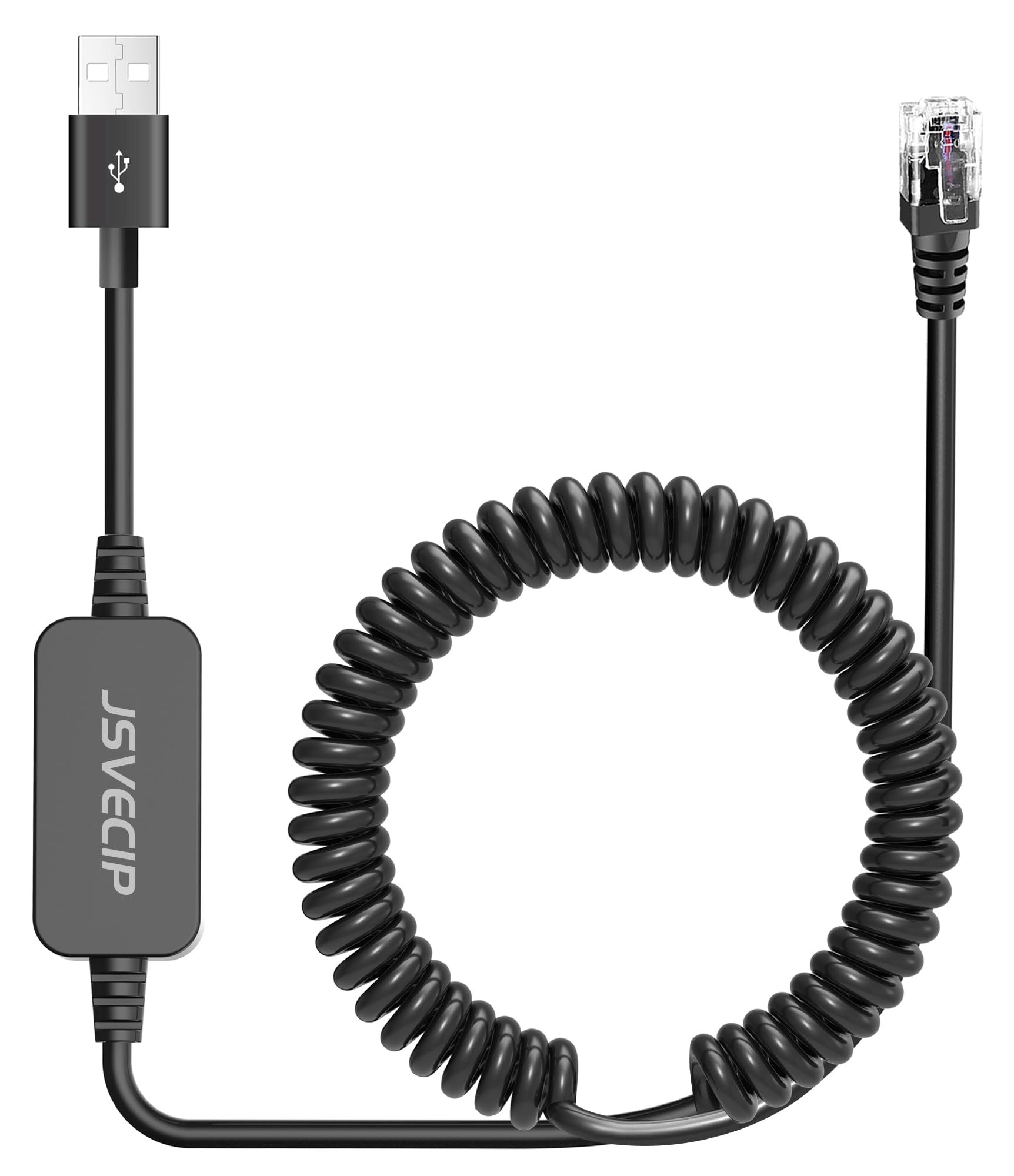 Radar Detector Cable,USB 2.0 to RJ11 Plug Cable,Replacement Power Cable ...