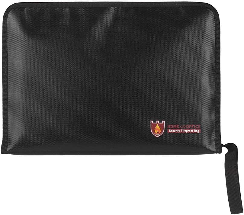 Aibecy Fireproof Waterproof Document Wallets A4 Size Expandable File ...