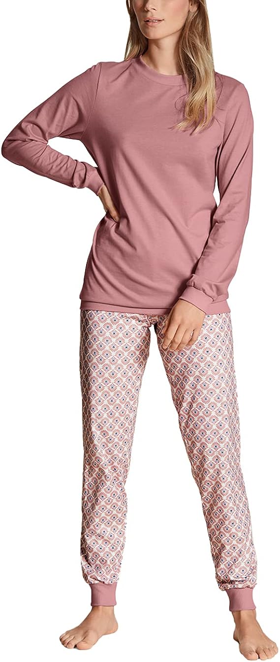 Calida Women's Lovely Nights Pajama Set: Amazon.co.uk: Clothing
