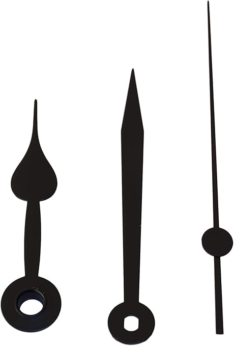 Relojes Junghans W838 W817 manecillas, multiperforado, Negro Reloj ...