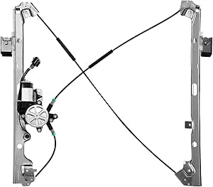 A-Premium Front Driver Side Power Window Regulator w/Motor Replacement ...