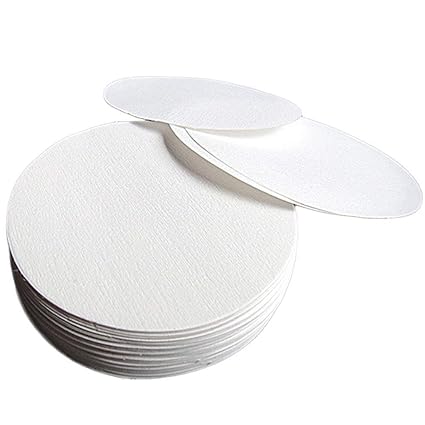 100 Feuilles De Papier filtre Qualitatif,Papier Filtre De Laboratoire à ...