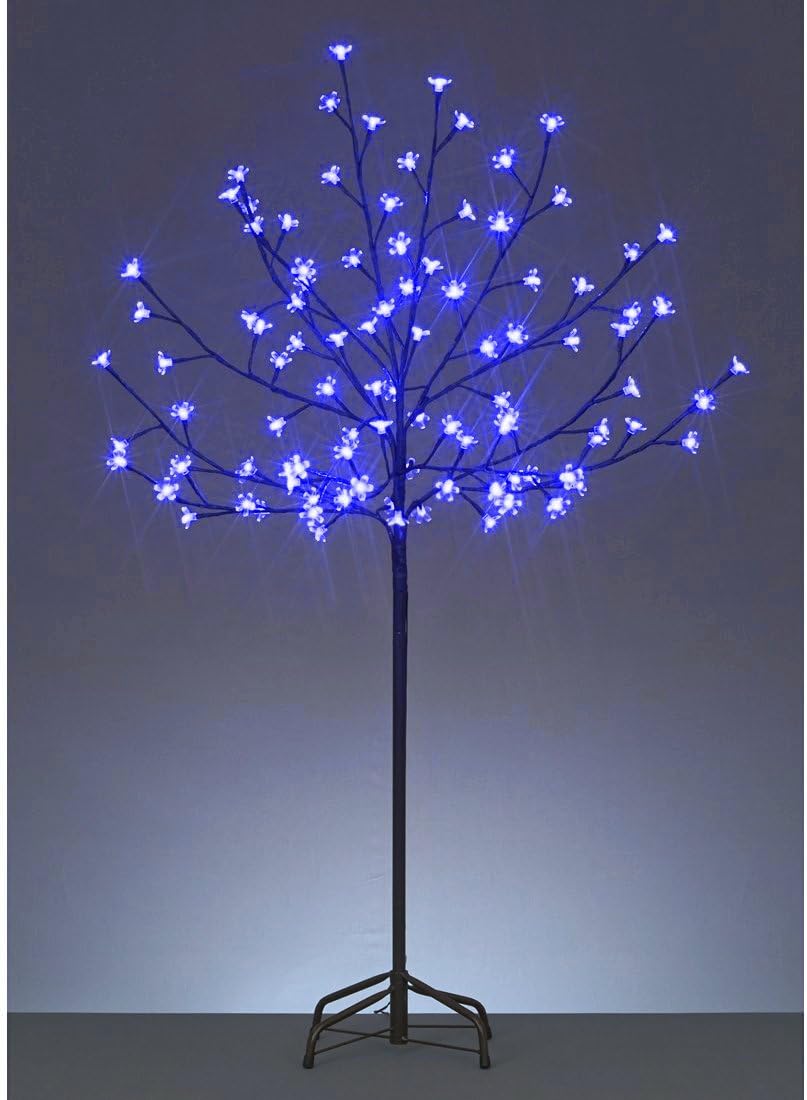 1.5m Outdoor Cherry Blossom Tree with 150 LED (Blue): Amazon.co.uk ...