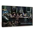 Amazon.com: Gangster Last Supper Movie Poster Godfather Scarface ...