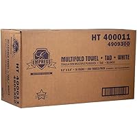 Amazon.com: Empress Multi-Fold Towels; White Embossed 9.25"X9.5" 250 ...