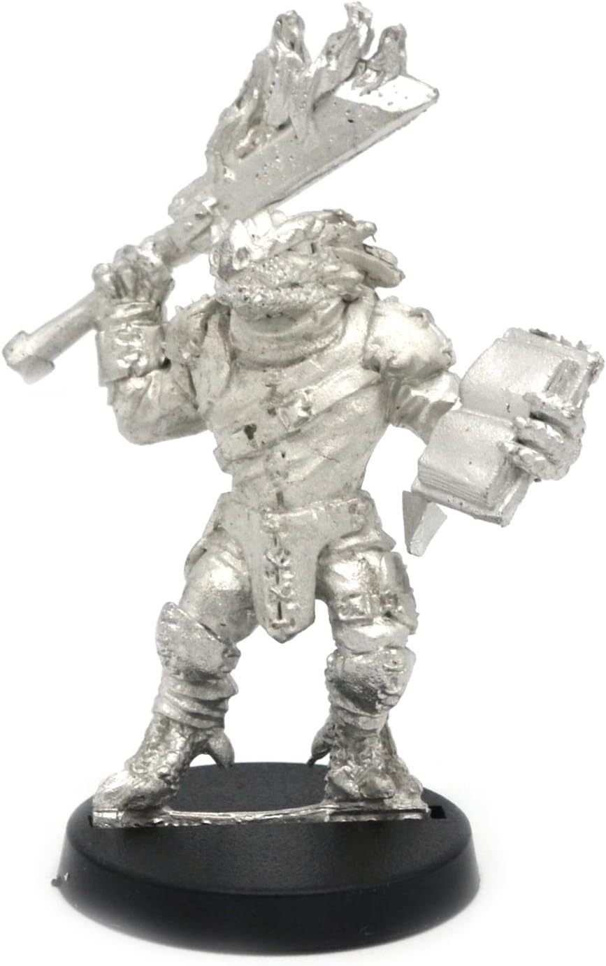 Stonehaven Half-Dragon Spellblade Male Miniature Figure (for 28mm Scale ...