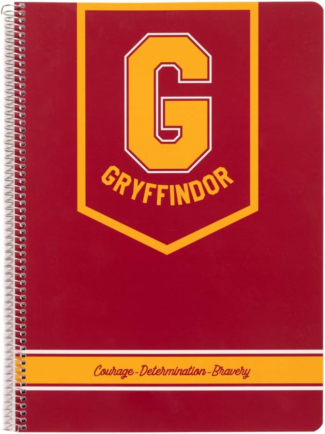 Erik® – Harry Potter Gryffindor A4 Spiral Notebook – BigaMart