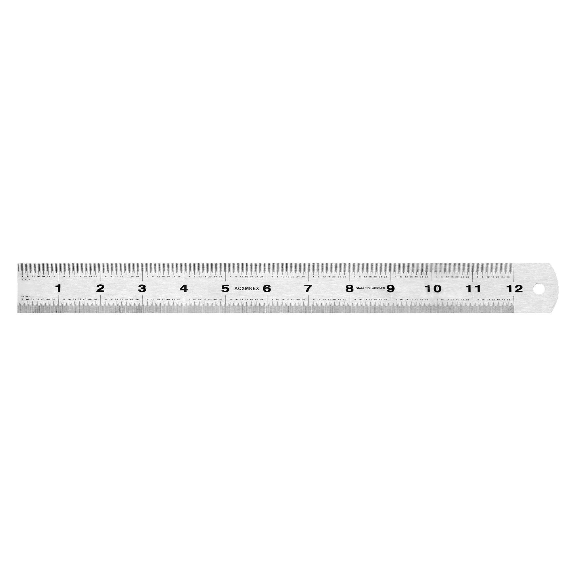 Mua ACXMKEX 12 Inch Stainless Steel Ruler, 1 Pack Metal Ruler ...