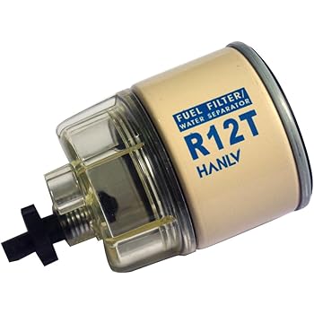 Amazon.com: Fuel Filter Water Separator Spin-on R12T 120AT Replacement ...