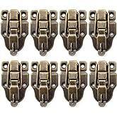 dophee 4Pcs Retro Style Box Toggle Latch Catch, Antique Iron Duckbilled ...