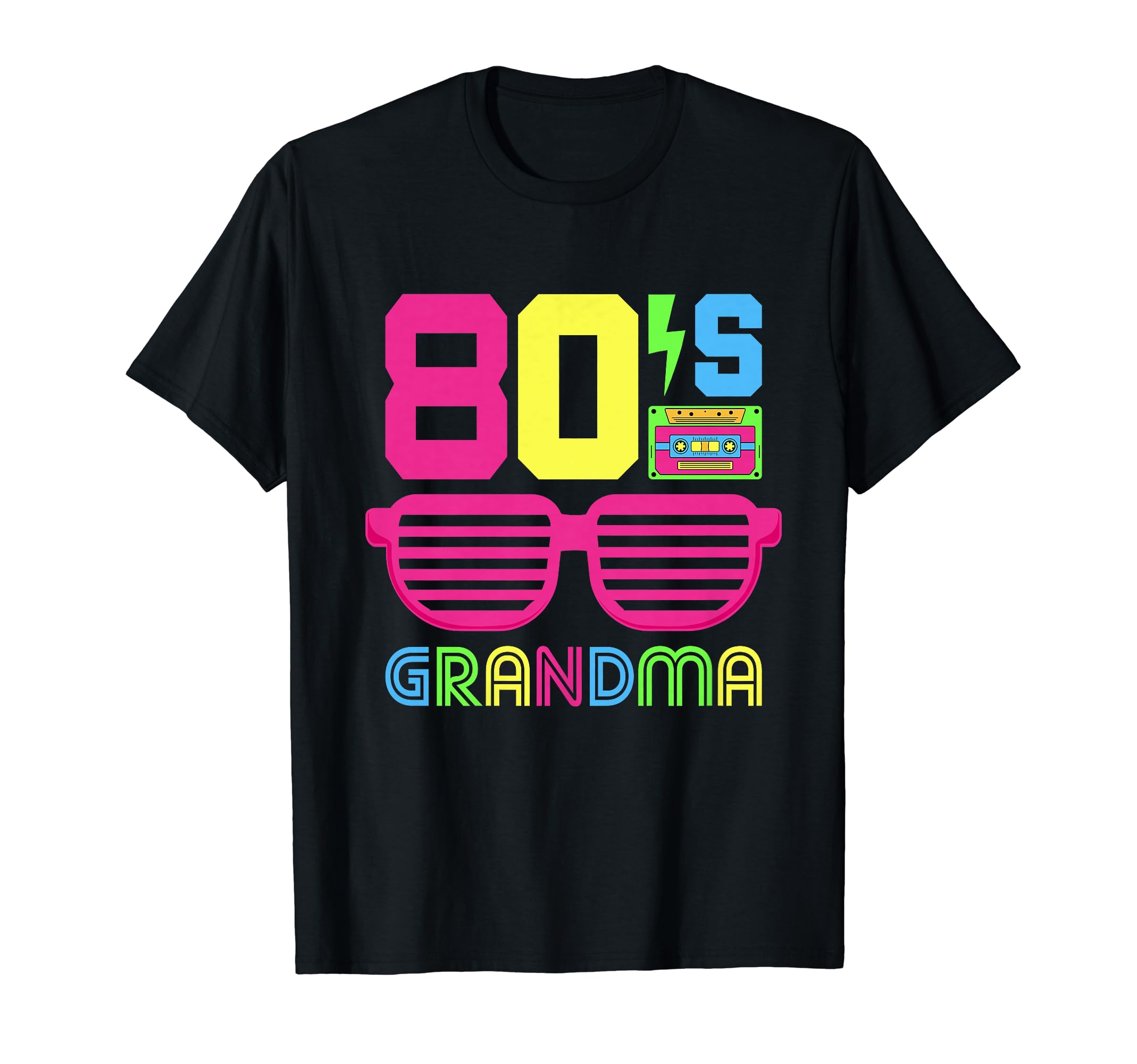1980s Themed Party Costume Eighties Theme Outfit 80s Grandma T-Shirt M ...
