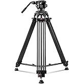 Amazon.com : Video Tripod System, Regetek 72 Inch Professional Heavy ...