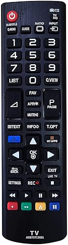 Universal Remote Control for All LG-TV-Remote, Replacement for All LCD ...