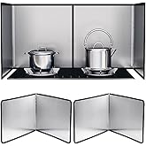 Amazon.com: 2 Sided Nonstick Oil Splatter Guard,2PCS Stainless Steel ...