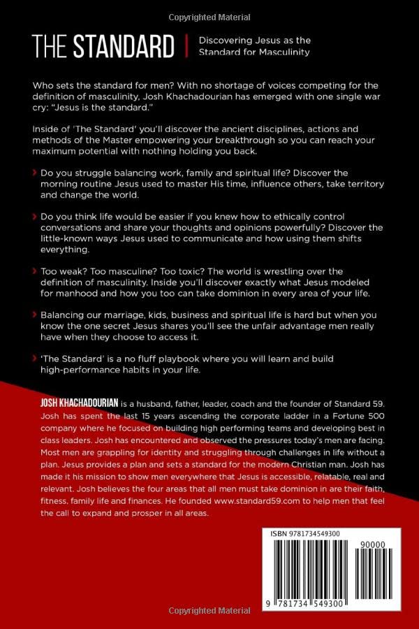 Mua The Standard: Discovering Jesus as the Standard for Masculinity ...