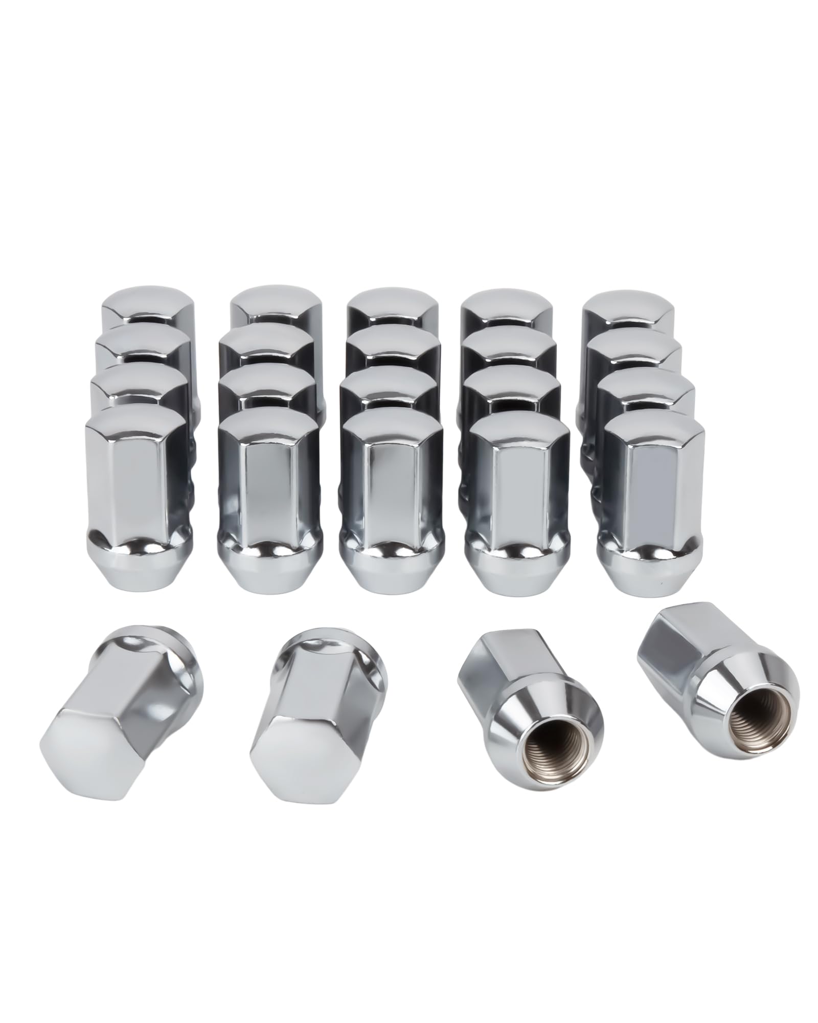 M14x1.5 Lug Nuts Replacement for 1999-2017 Chevy Silverado 1500, 2012 ...