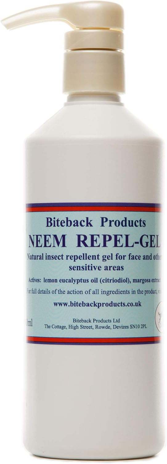 Biteback Products ‘Neem Repel Gel’™ Horse Fly Midge Repellent for ...