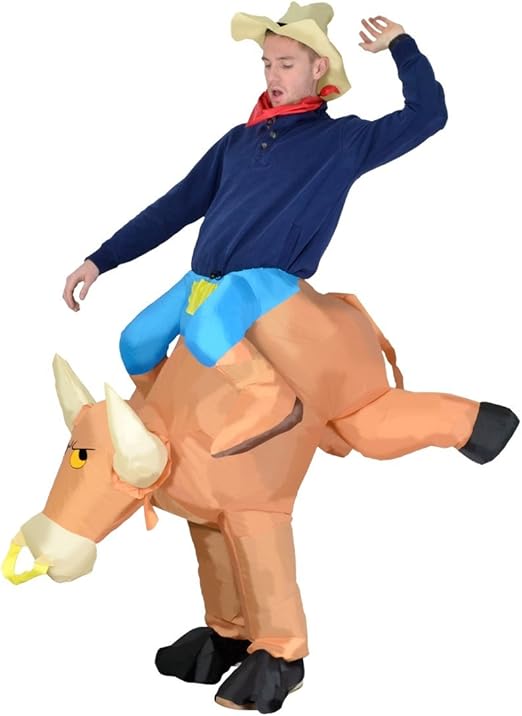 Amazon.com: MAR Inflatable Bull Costume: Clothing