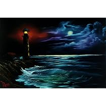 Bob Ross Lighthouse Painting