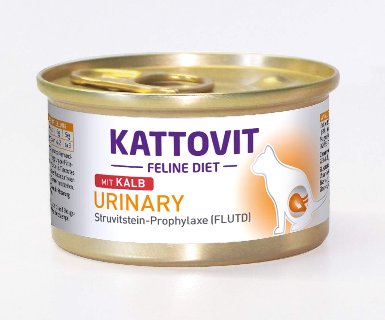 Kattovit Katzenfutter Urinary Kalb 85 g, 24er Pack (24 x 85 g): Amazon ...